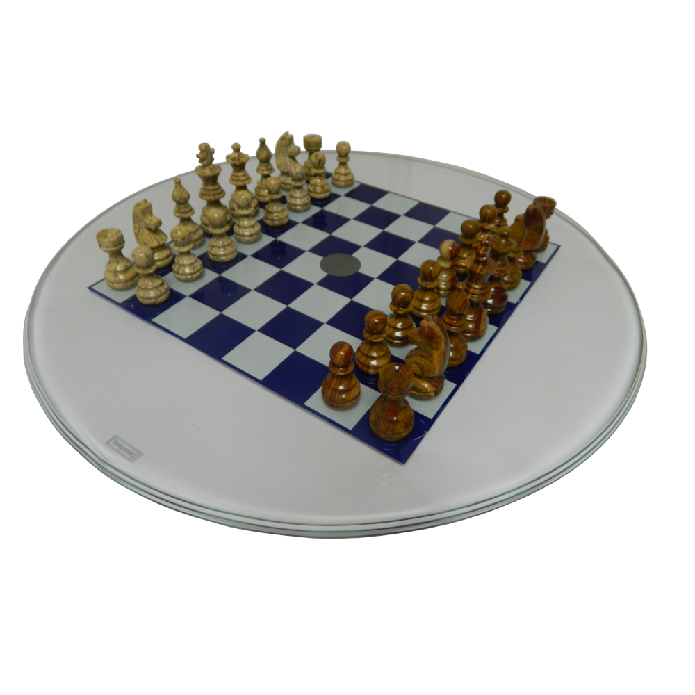 Hand Blown Glass Chess Sets