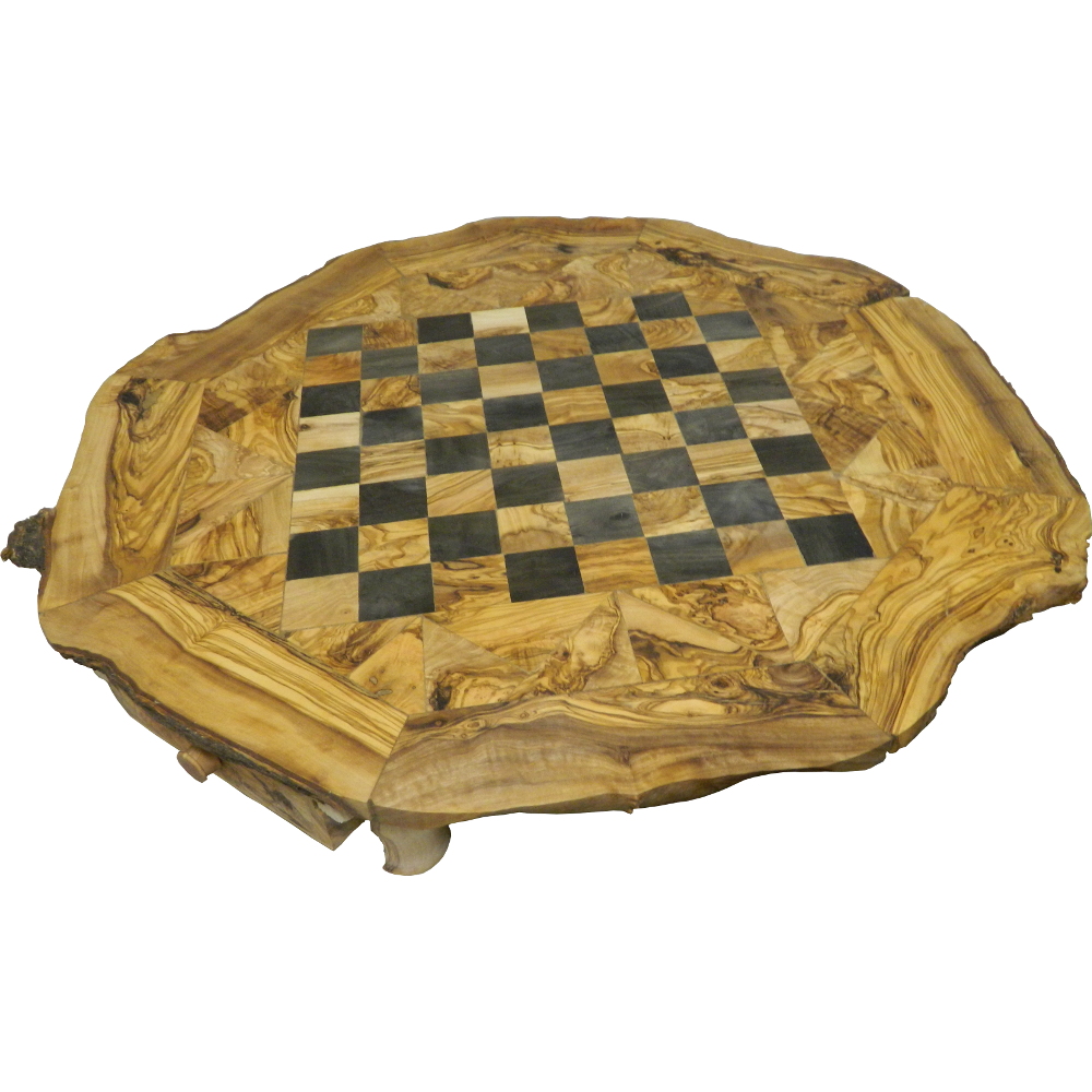 Tournament Olivewood Storage Chess Board