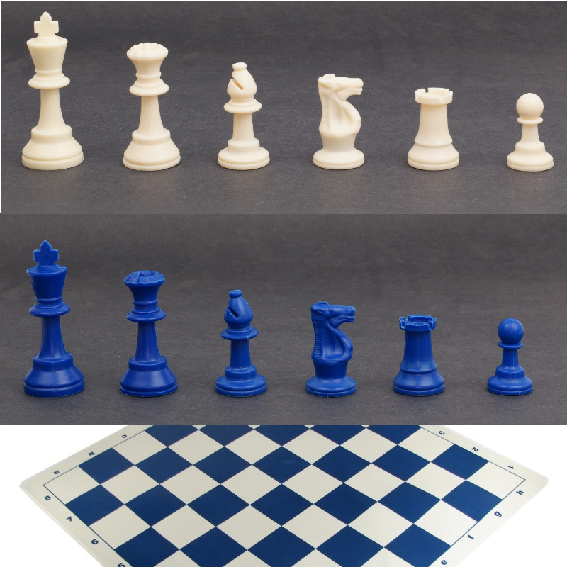Best Weighted Professional Tournament Chess Set with Silicone Board