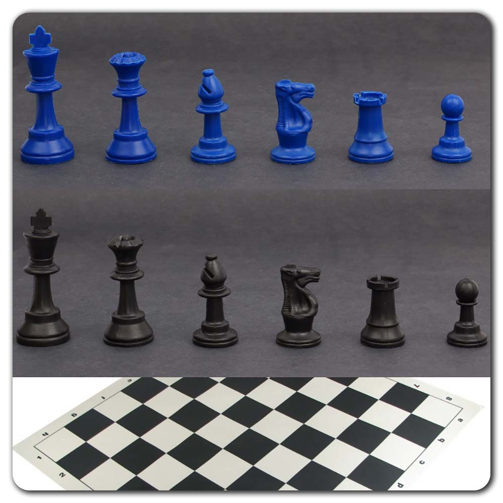 Best Weighted Professional Tournament Chess Set with Silicone Board