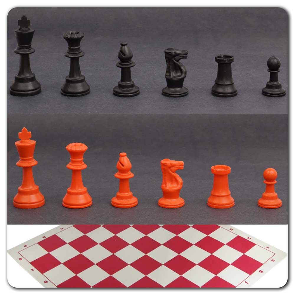 Best Weighted Professional Tournament Chess Set with Silicone Board