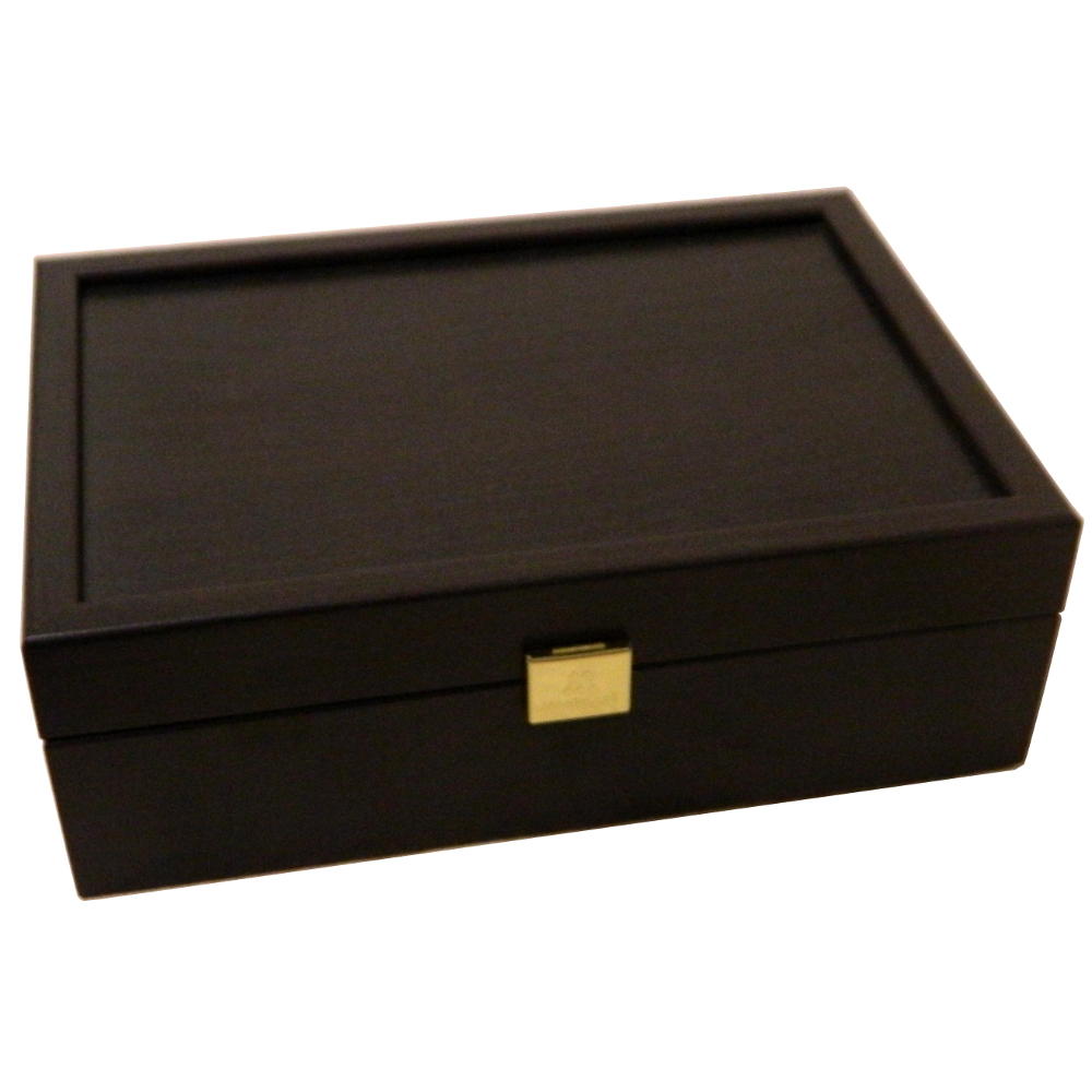 Small Wooden Chess Pieces Storage Box