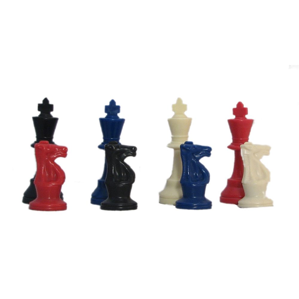Colored Professional Tournament Combination Chess Set