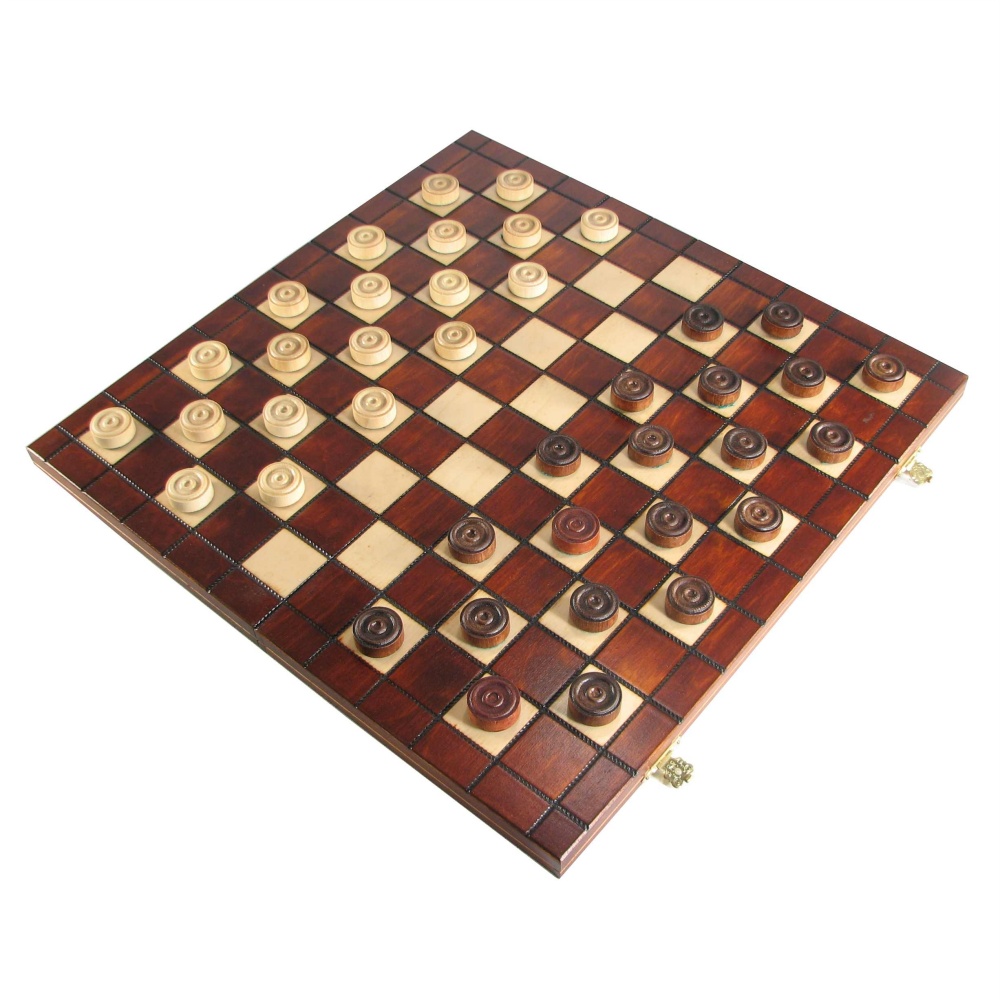 16" European Folding Checker Set (100 Field)