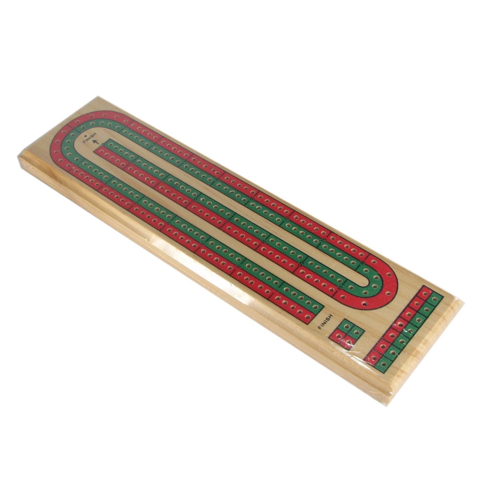 Color 2-Track Cribbage Board
