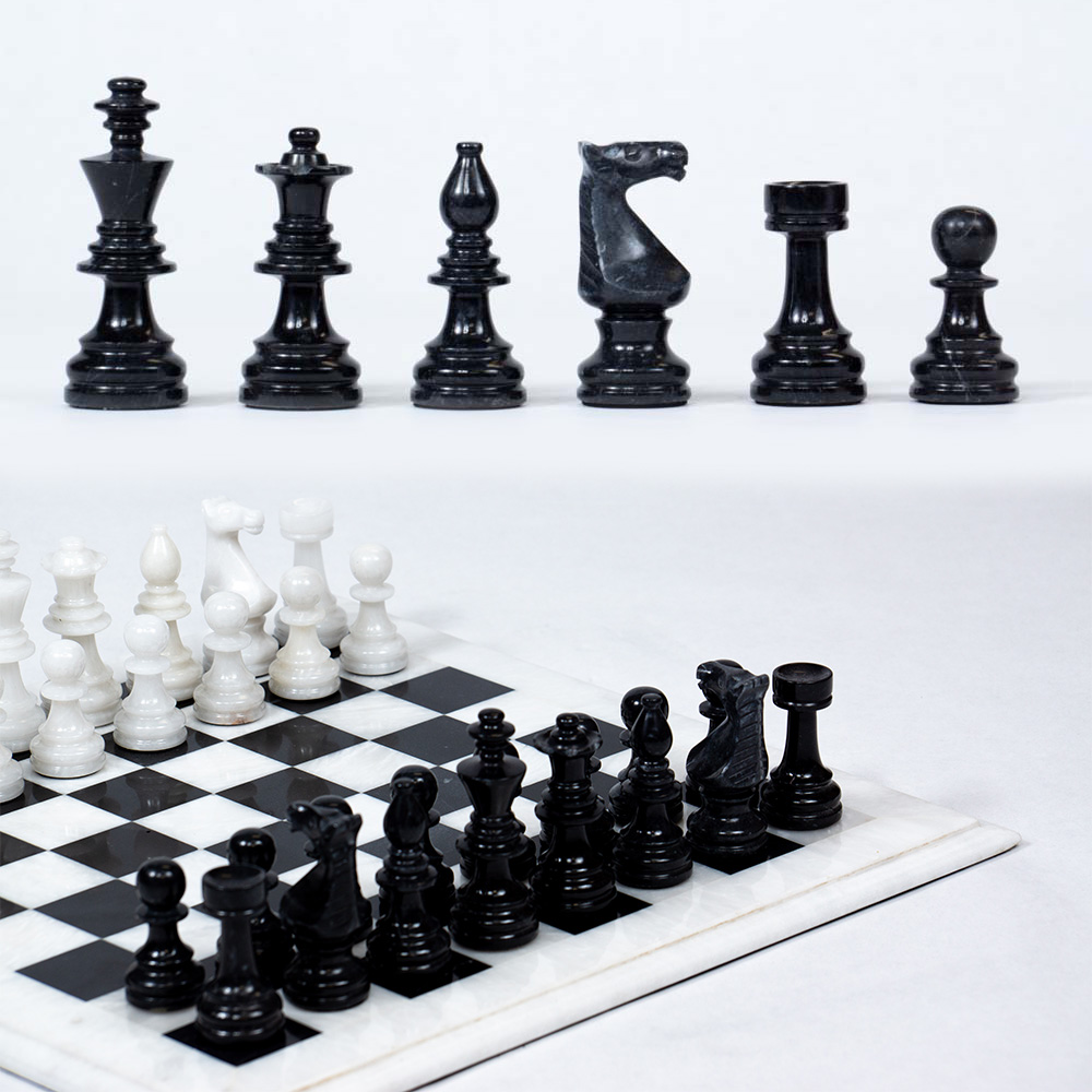 Black And White Chess Sets