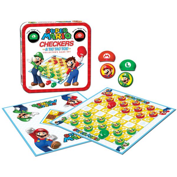 Super Mario Checkers Set